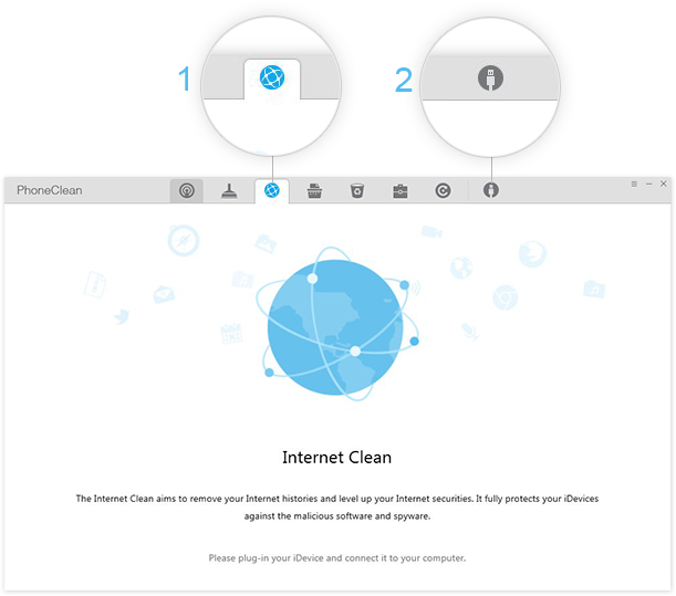 PhoneClean Online Guide –Internet Clean