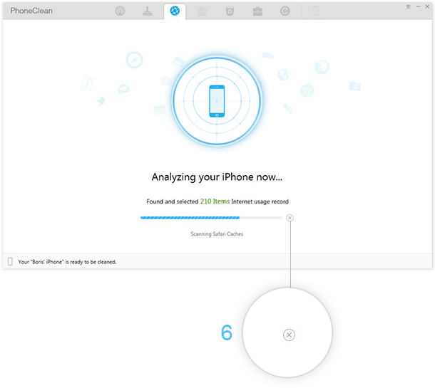 PhoneClean Online Guide –Internet Clean