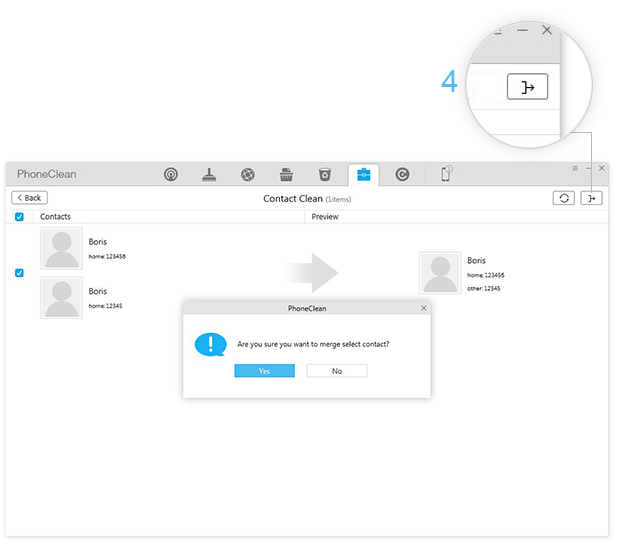 PhoneClean Online Guide –Toolbox Use