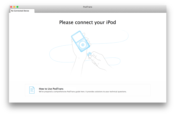 [FREEWARE] PodTrans - Best Free iPod Transfer Software, Transfer iPod Music to PC / Mac Free